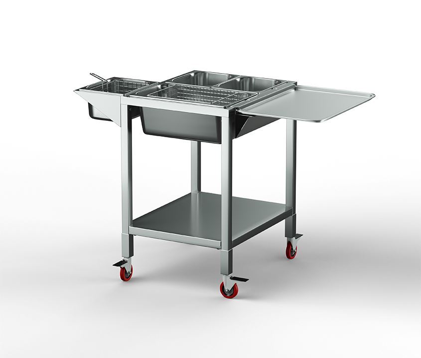 Food Prep Cart, WC2328BS. AyrKing LLC
